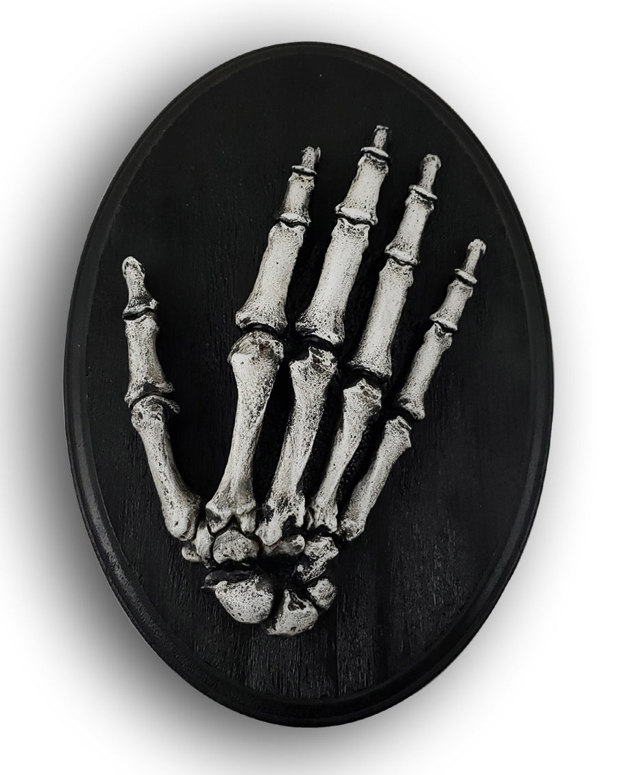 Skeletal Hand Plaque – Skull Shoppe